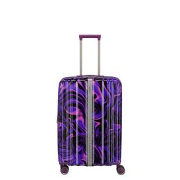 Travelite Hartschalen-Trolley »LASCANA Edition, verschiedene Größen und Farben« 63 l 4 Rollen Purple Swirl