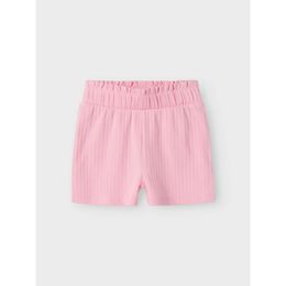name it Shorts &raquo;NMFSURAJALI SHORTS NOOS&laquo; Baumwollmischung, Paperbag B&uuml;ndchen, innen verstellbar, Stretch Pink Frosting 86 - N-Gr N-Gr 86 Coole...
