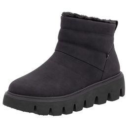 RIEKER SPORT Winterboots Schlupfboots, Stiefelette mit herausnehmbarer Soft-Einlage schwarz 42 42 Winterboots mit markanter Plateausohle