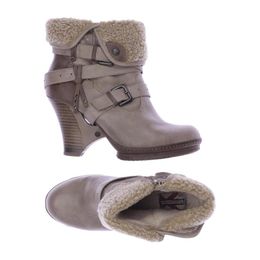Mustang Stiefelette Damen Gr&ouml;&szlig;e 38 Second Hand beige