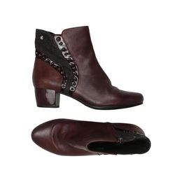 Caprice Stiefelette Damen Größe 38 Second Hand bordeaux