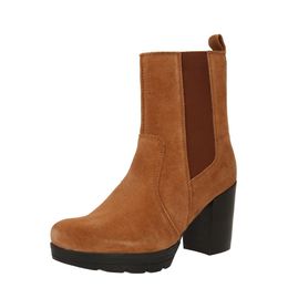 ABOUT YOU Stiefeletten 'Livia' Damen Gr&ouml;&szlig;e 41 cognac Winterschuhe