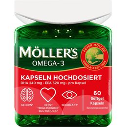 MÖLLER'S Omega-3 Kapseln hochdosiert 60 St
