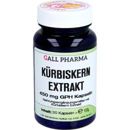 Hecht-Pharma K&uuml;rbiskern Extrakt 450 mg Gph Kapseln 30 St