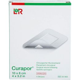 ToRa Pharma Curapor Wundverband steril chirurgisch 8x10 cm 5 St