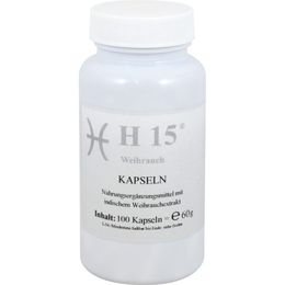 H 15 Weihrauchkapseln 350 mg 100 St