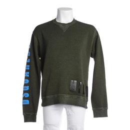 Dsquared2 Sweatshirt / Sweatjacke Herren Gr&ouml;&szlig;e M Second Hand dunkelgr&uuml;n