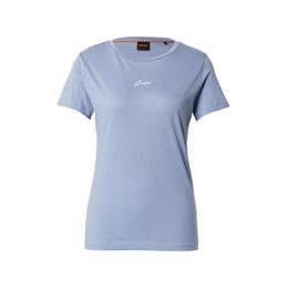BOSS T-Shirt 'C_Elove' Damen Gr&ouml;&szlig;e S hellblau / wei&szlig;