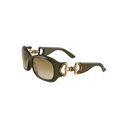 Gucci Sonnenbrille Damen Gr&ouml;&szlig;e One Size Second Hand gr&uuml;n