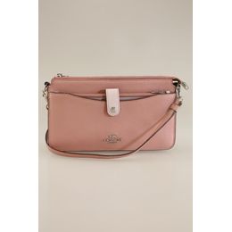 Coach Handtasche klein Leder Damen Gr&ouml;&szlig;e One Size Second Hand pink