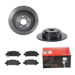 Brembo Bremsensatz, Scheibenbremse hinten rechts links voll 290mm f&uuml;r MITSUBISHI SAAB SUBARU ISUZU 32006220 4605A644 26700AE04C 1420-55263