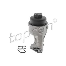 TOPRAN Geh&auml;use, &Ouml;lfilter 118 974 mit Dichtungen f&uuml;r SKODA VW SEAT CUPRA AUDI PORSCHE VAG 03D115403D