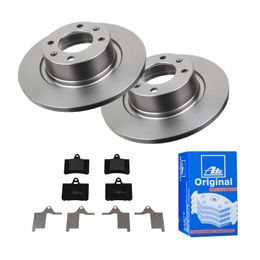 ATE Bremsensatz, Scheibenbremse hinten rechts links voll 276mm f&uuml;r CITRO&Euml;N 4246W4 425217 425290 1420-22428