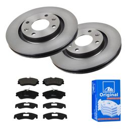 ATE Bremsensatz, Scheibenbremse 1420-21802 vorne rechts links bel&uuml;ftet 266mm f&uuml;r PEUGEOT CITRO&Euml;N VAUXHALL OPEL 3556159 425380 3637225