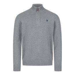 U.S. Polo Assn. Pullover Herren Gr&ouml;&szlig;e L graumeliert