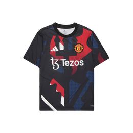 adidas Performance Funktionsshirt 'Manchester United 24/25 Pre-Match' Jungen Größe 164 dunkelblau / rot / schwarz / weiß