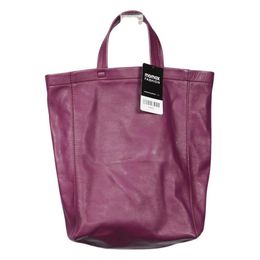 Bree Handtasche gross Leder Damen Gr&ouml;&szlig;e One Size Second Hand lila