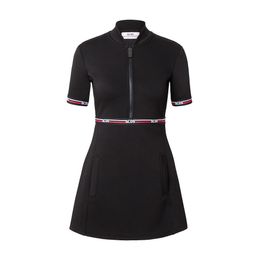 Gcds Kleid Damen Gr&ouml;&szlig;e 34 blutrot / schwarz / wei&szlig; Winterkleid