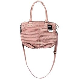 FREDsBRUDER Handtasche gross Leder Damen Gr&ouml;&szlig;e One Size Second Hand pink