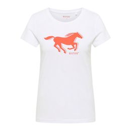 Mustang Shirt 'Loa' female White size XXS