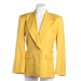 Escada Blazer Damen Gr&ouml;&szlig;e M Second Hand gelb