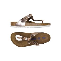 Birkenstock Sandalen Damen Gr&ouml;&szlig;e 40 Second Hand gold