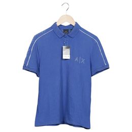 Armani Exchange Poloshirt Herren Gr&ouml;&szlig;e M Second Hand blau