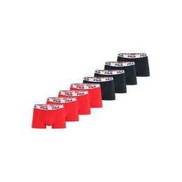 Fila Boxershorts Herren Gr&ouml;&szlig;e S rot / schwarz / wei&szlig;