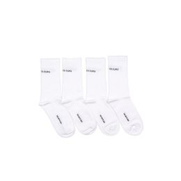 The Arctic Bay Socken 'WORLD IS EDITION Gift box 4 Pack Unisex' Herren Gr&ouml;&szlig;e 41/45 wei&szlig;