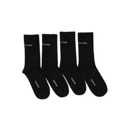 The Arctic Bay Socks 'WORLD IS EDITION Gift box 4 Pack Unisex' male Black size 36-40
