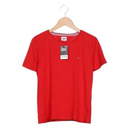 Tommy Jeans T-Shirt Damen Gr&ouml;&szlig;e M Second Hand rot