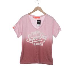 Superdry T-Shirt Damen Größe L Second Hand pink