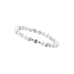 GOOD.designs Perlenarmband in Weiss | Gr.: onesize