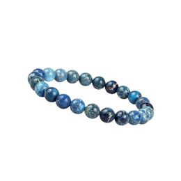 GOOD.designs Perlenarmband in Blau | Gr.: onesize
