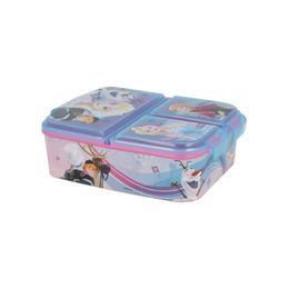 Disney Frozen Kinder Brotdose Lunchbox mit 3 Fächern & tollem Design | Gr.: onesize
