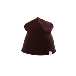 CASH-MERE.CH Bio Beanie in Zinnoberrot | Gr.: onesize