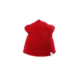 CASH-MERE.CH Bio Beanie in Postbox Rot | Gr.: onesize