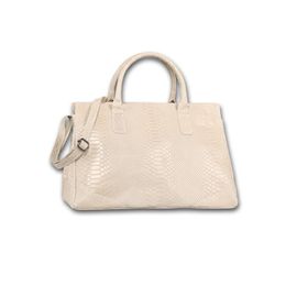 Leder Henkeltasche Toscanto Tasche beige ca. 40cm | Gr.: onesize