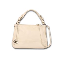 Leder Schultertasche Toscanto Tasche beige ca. 38cm | Gr.: onesize