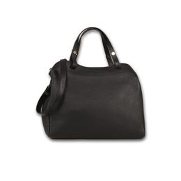 Leder Handtasche Toscanto Tasche schwarz ca. 31cm | Gr.: onesize