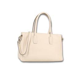 Leder Handtasche Toscanto Tasche beige ca. 35cm | Gr.: onesize
