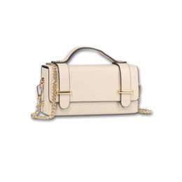 Leder Handtasche Toscanto Tasche beige ca. 19cm | Gr.: onesize