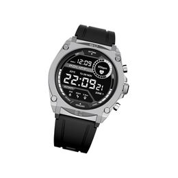 Multifunktion-Smartwatch Police My.Avatar schwarz groß (ca. 45mm) | Gr.: onesize