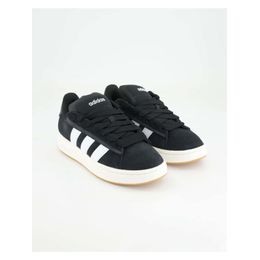 Adidas Leder-Sneakers "Grand Court Alpha" in Schwarz | Gr.: 41,5