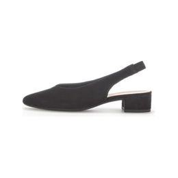 Gabor Slingpump in schwarz | Gr.: 37,5