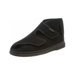Fischer Markenschuh Hausschuh in Schwarz | Gr.: 44