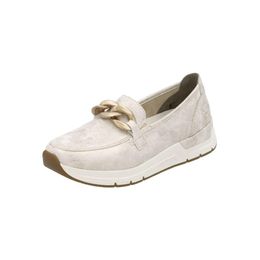 Rieker Slipper in Beige/Gold | Gr.: 38