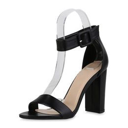 VAN HILL Riemchensandaletten Scarlett in Schwarz | Gr.: 36