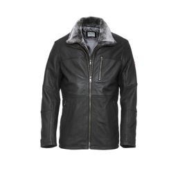 Bugatti Lederjacke BULORIOT in Schwarz | Gr.: 48