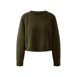 Oui Pullover in khaki | Gr.: 38
